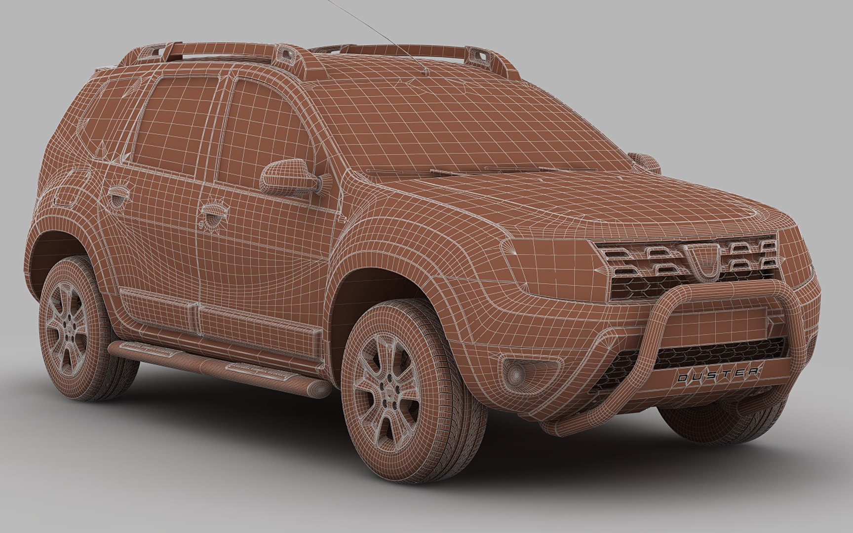 3d Dacia Duster