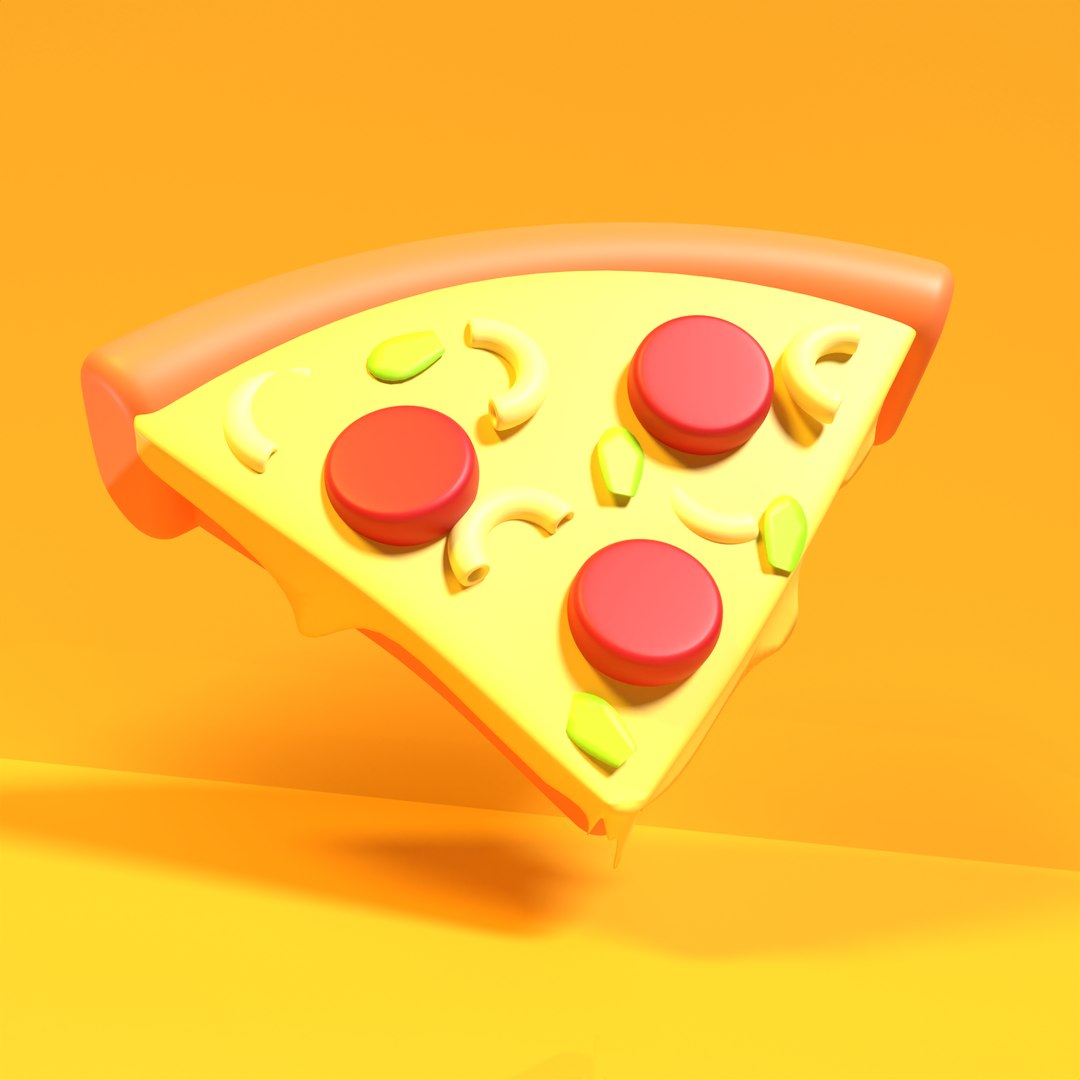 3D 3D Pizza Render Modelling Model - TurboSquid 2316782