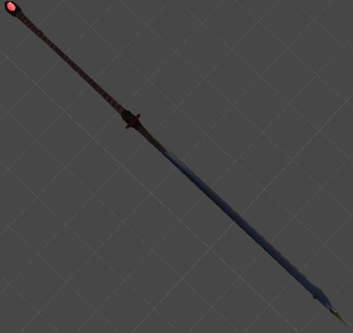 3D Glaive Model | 1144534 | TurboSquid