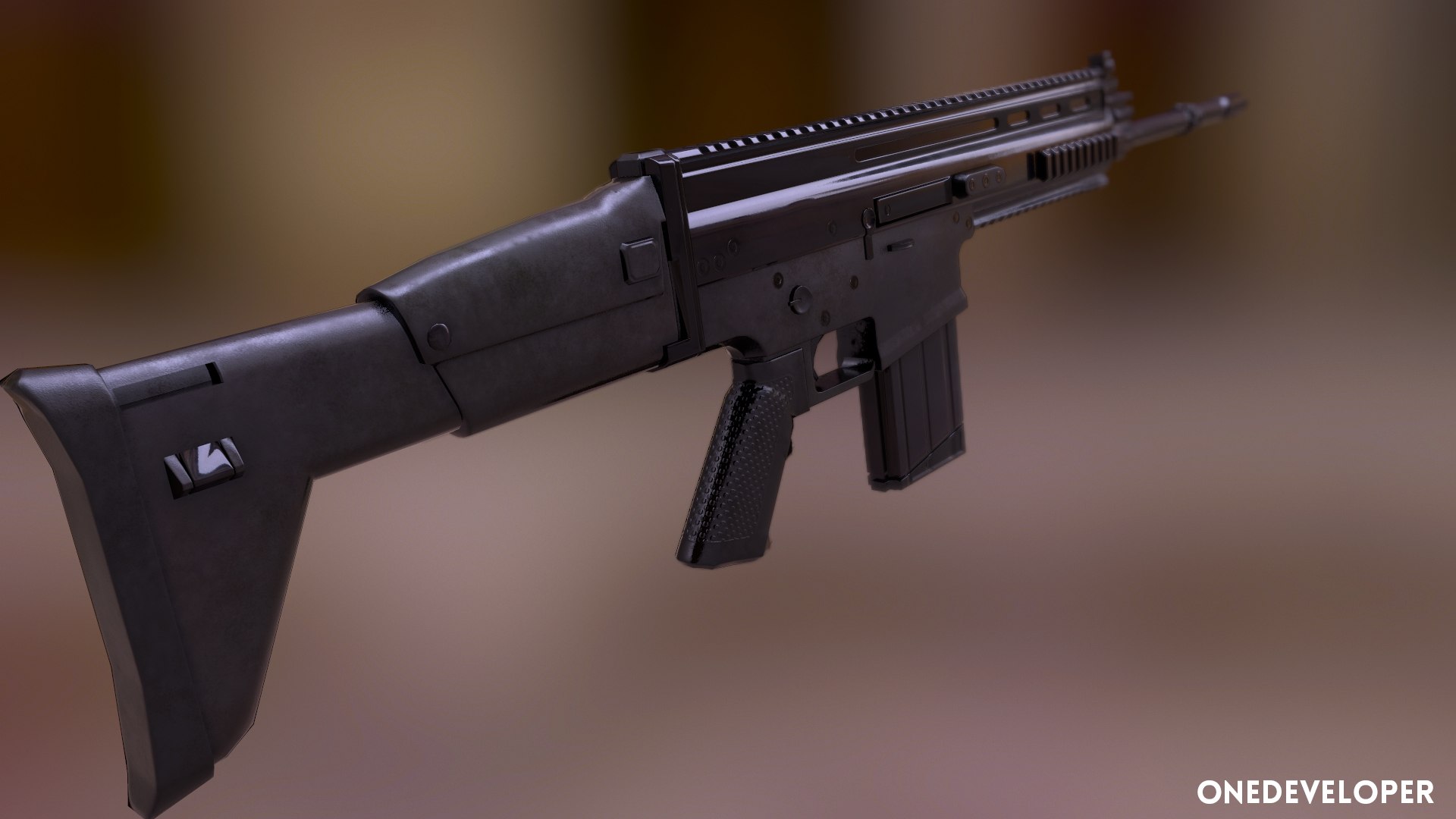 3D Fn Scar - TurboSquid 1208535