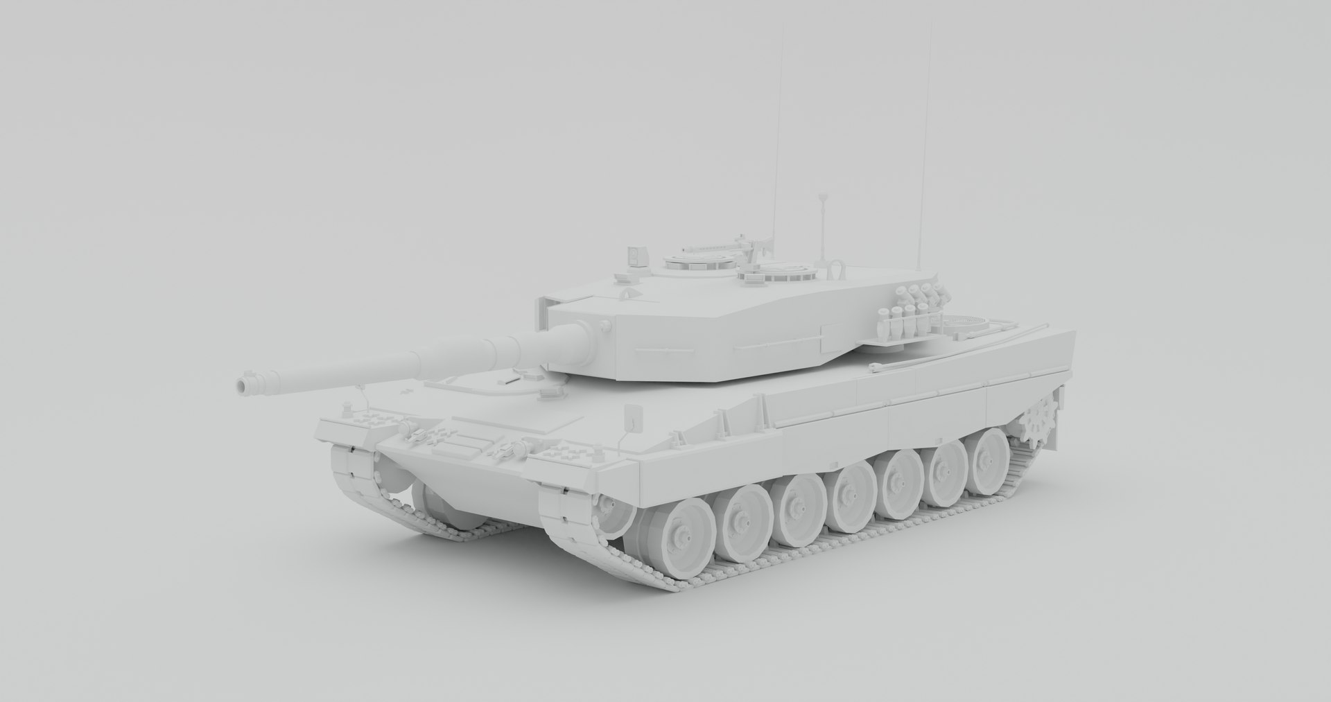 Tank 3D Model - TurboSquid 1941959