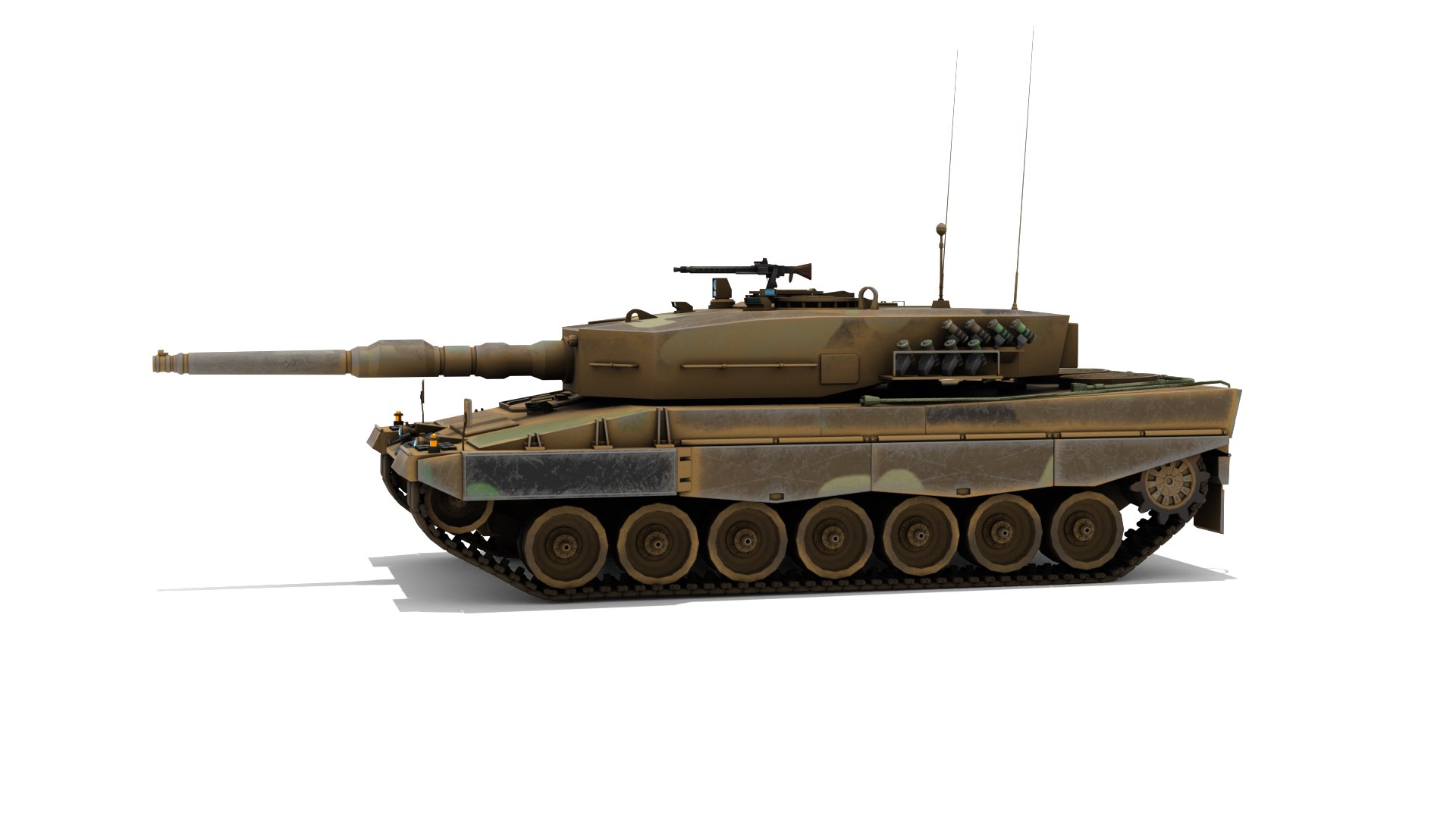 Tank 3D Model - TurboSquid 1941959