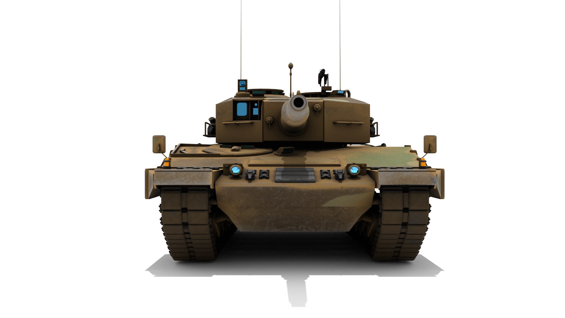Tank 3D Model - TurboSquid 1941959
