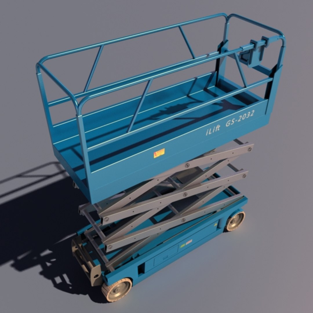 3d Model Scissor Lift