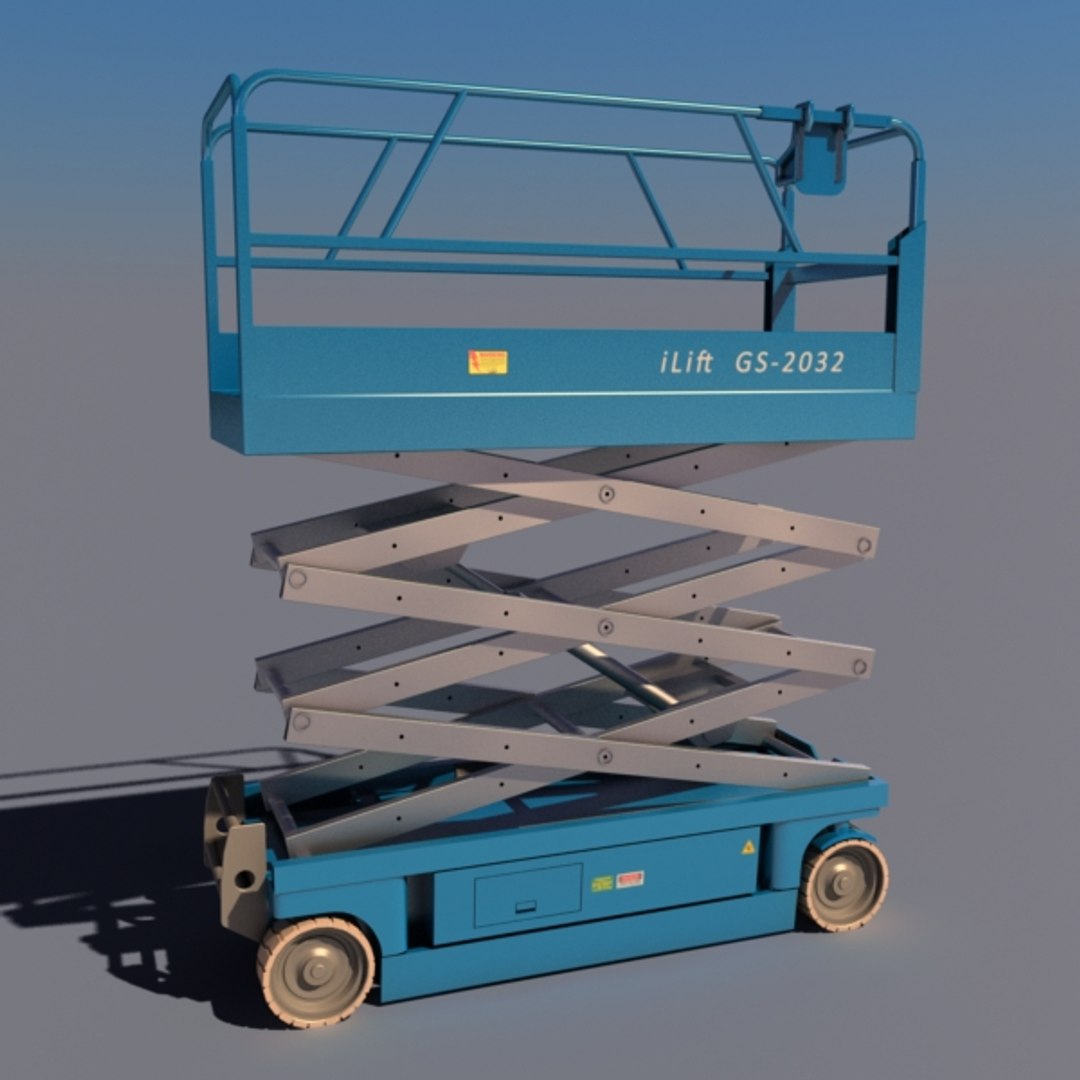 3d Model Scissor Lift
