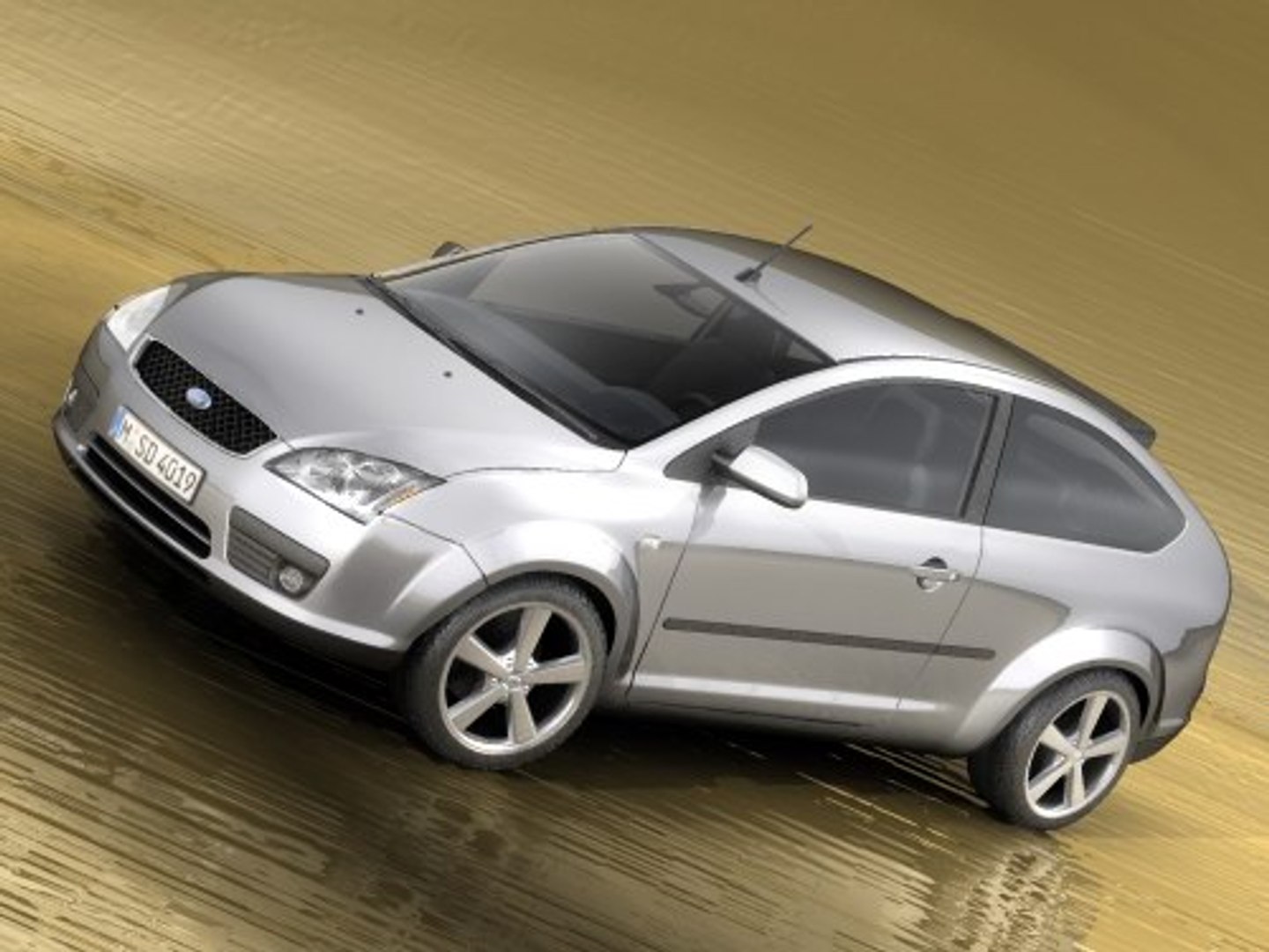 focus ii hatchback 3d 3ds