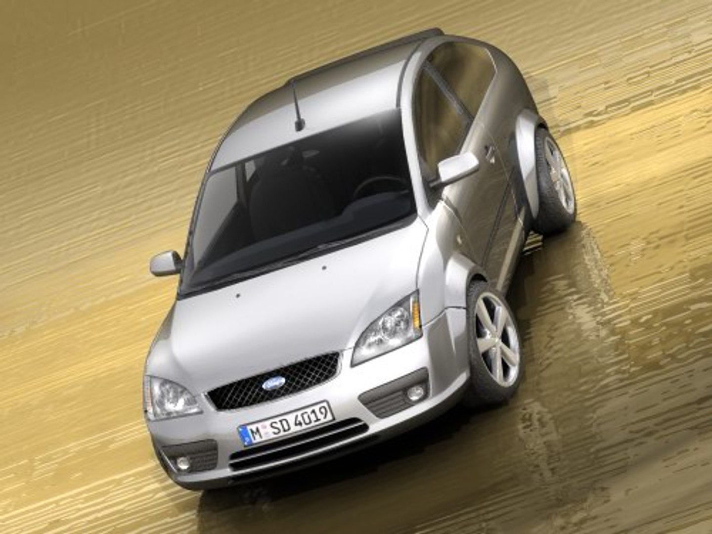 focus ii hatchback 3d 3ds