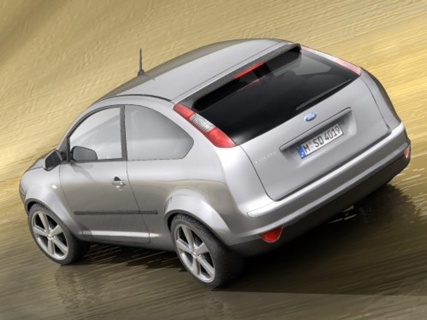 focus ii hatchback 3d 3ds