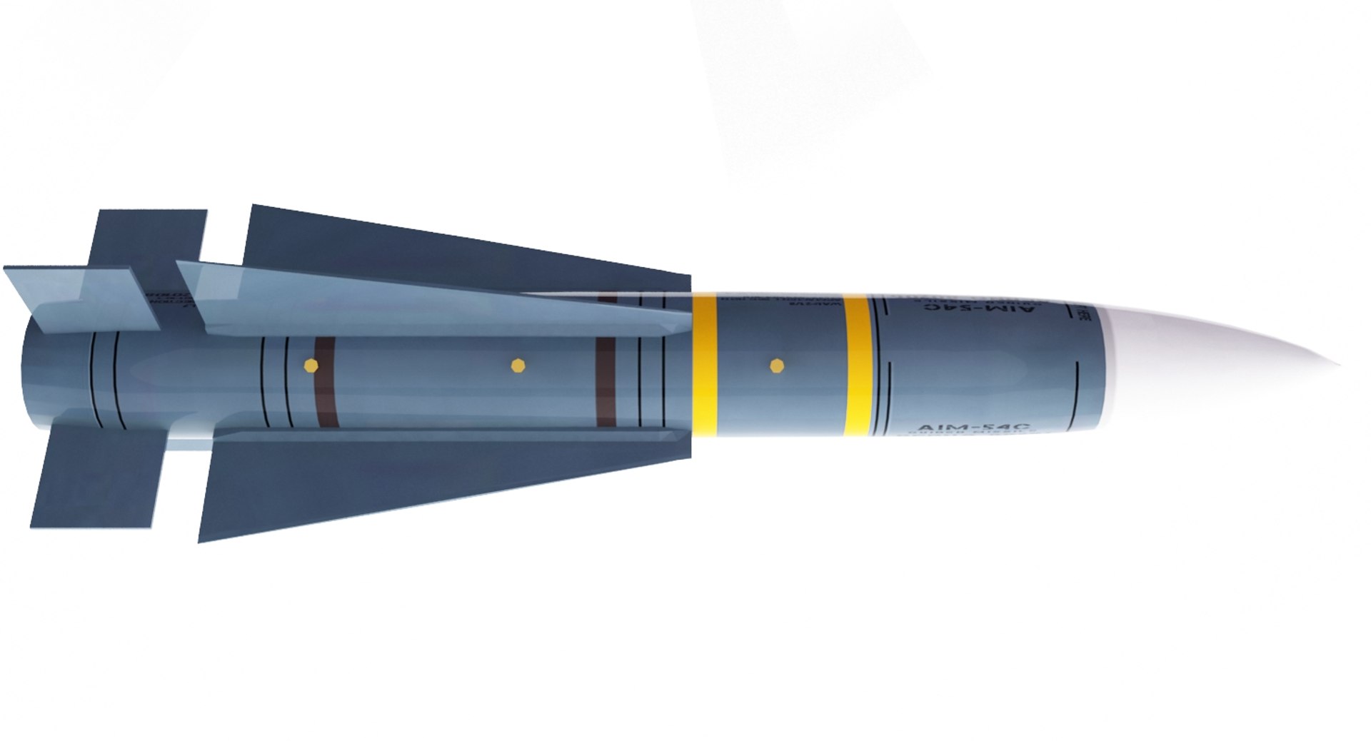 3d Model Aim-54 Phoenix Missile