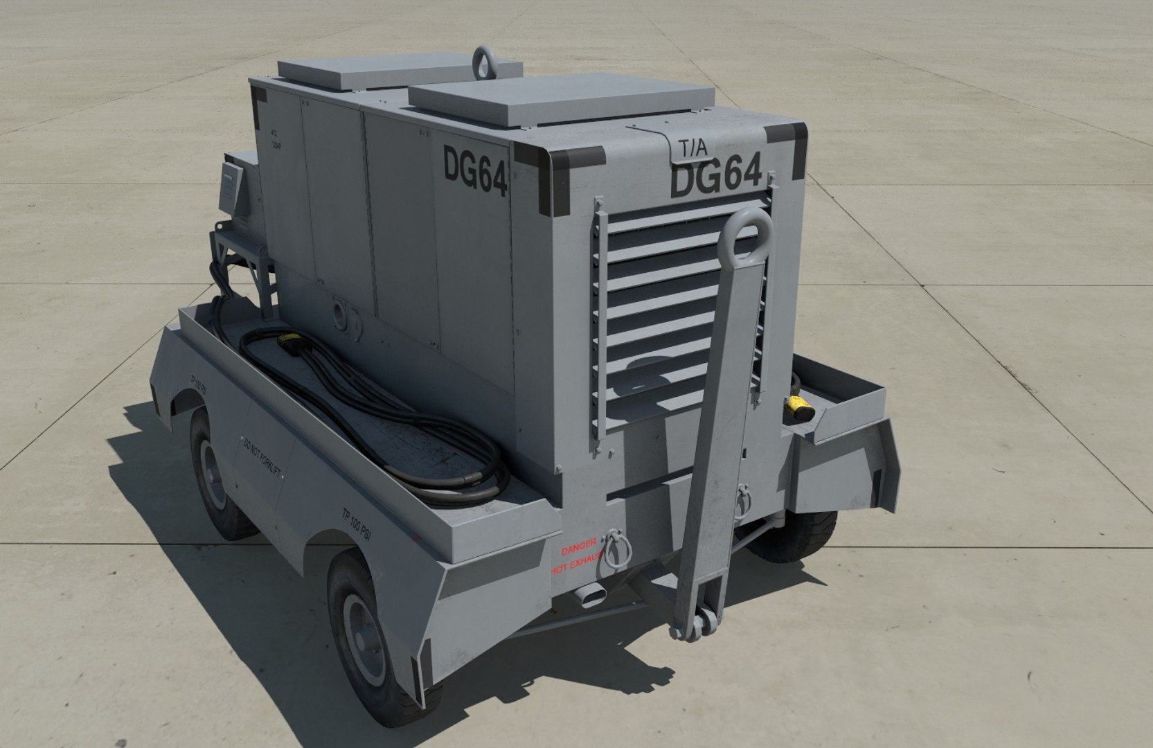 Aircraft Gpu 3d Obj