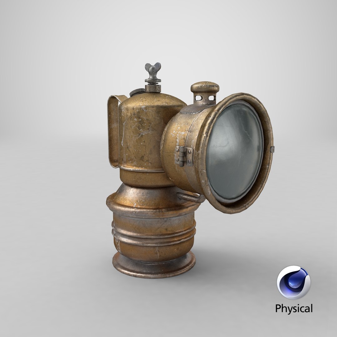 Carbide Lamp 3D model - TurboSquid 1998632