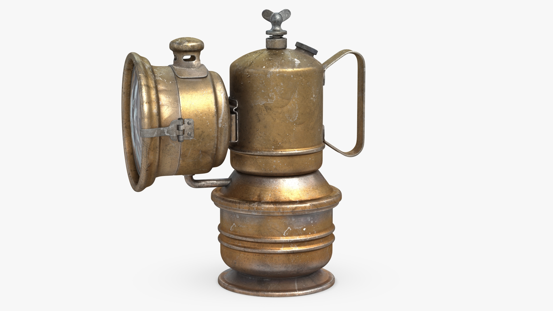 Carbide Lamp 3D Model - TurboSquid 1998632