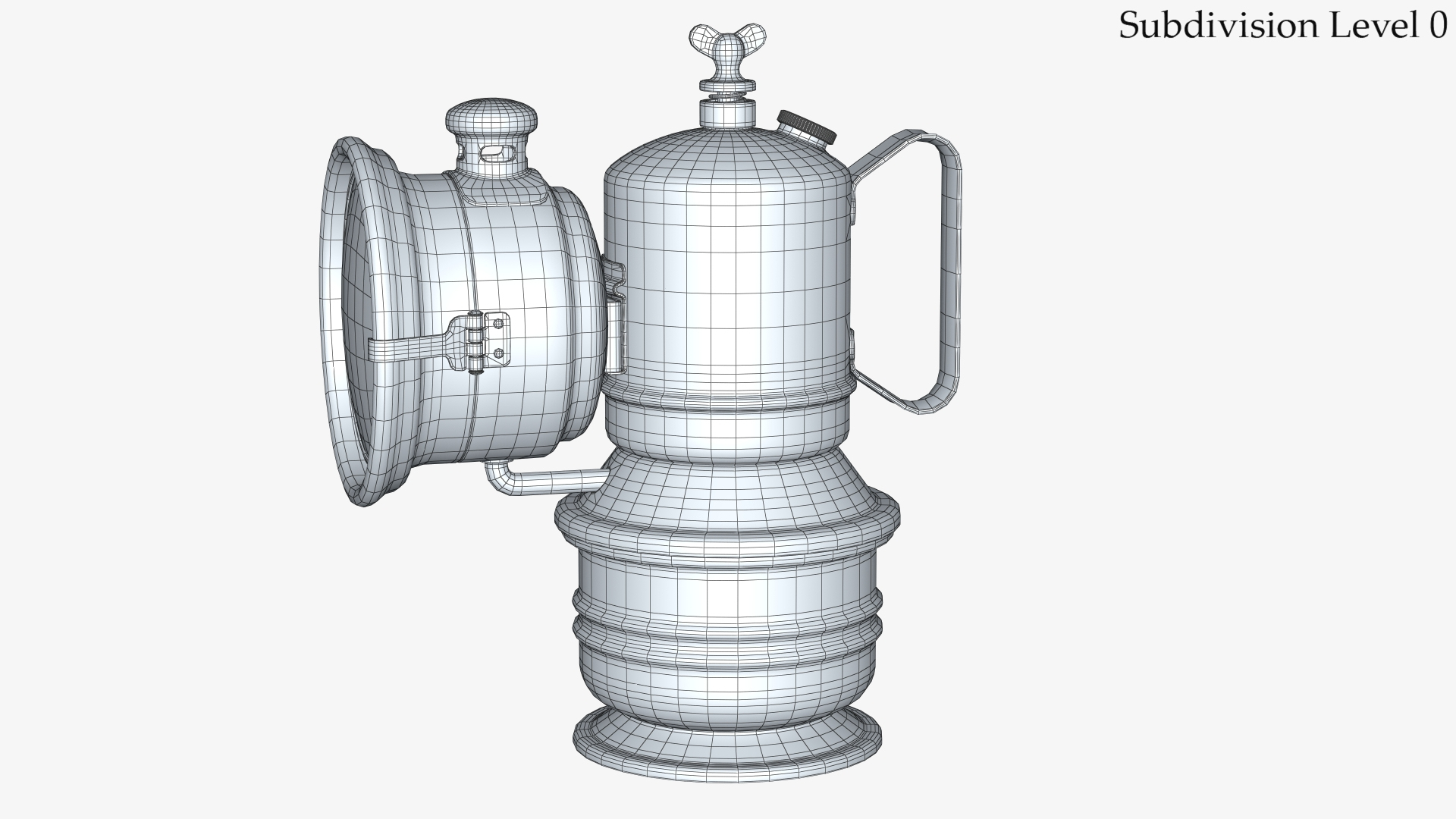 Carbide Lamp 3D model - TurboSquid 1998632