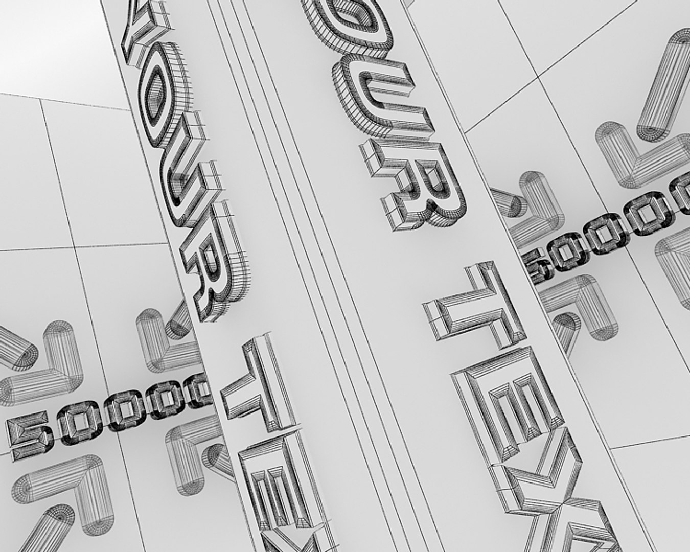 Change Text 3d Model