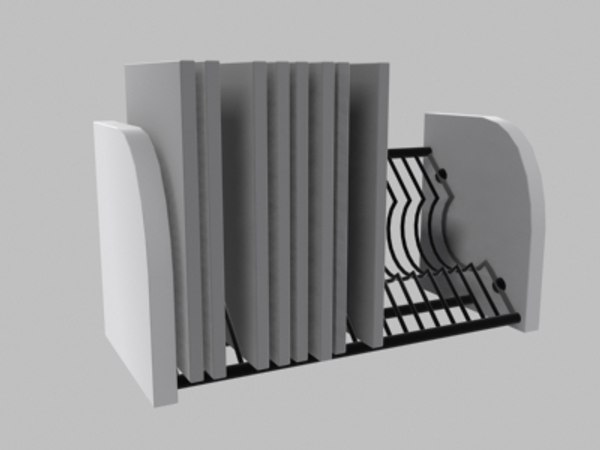 3d dvd holder model