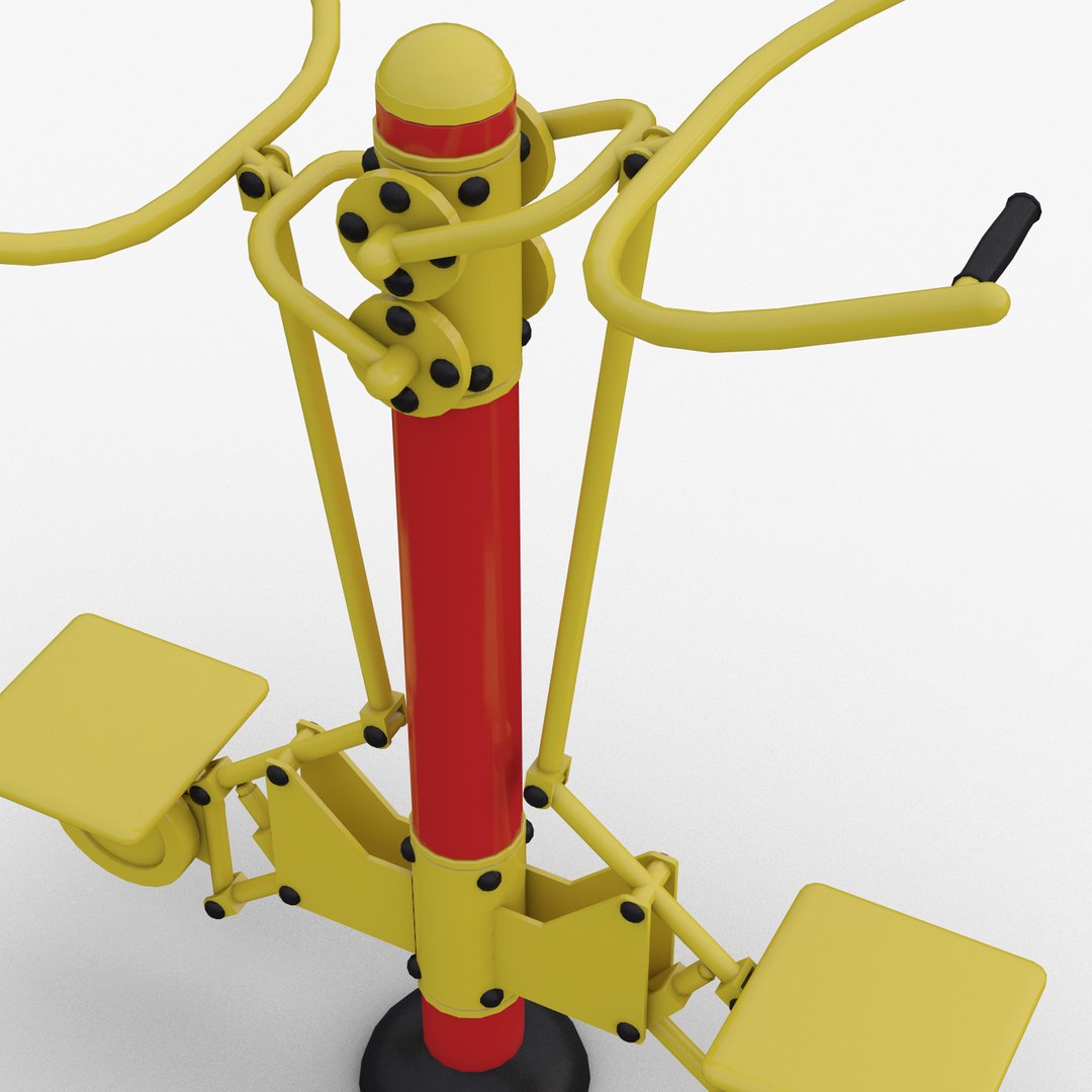 3d Model Outdoor Fitness Exercise