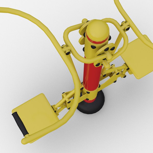 3d model outdoor fitness exercise