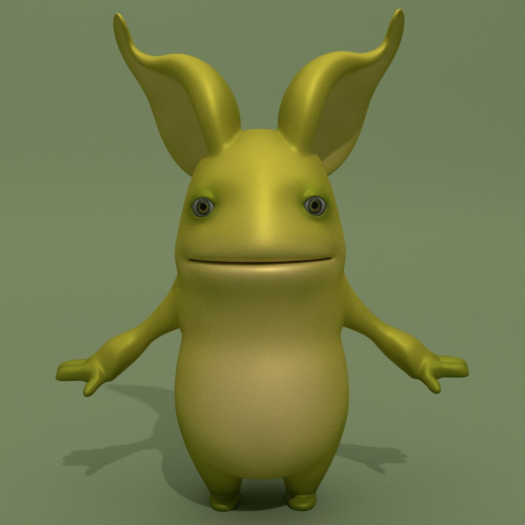 3D monster cartoon sweetie - TurboSquid 1194949