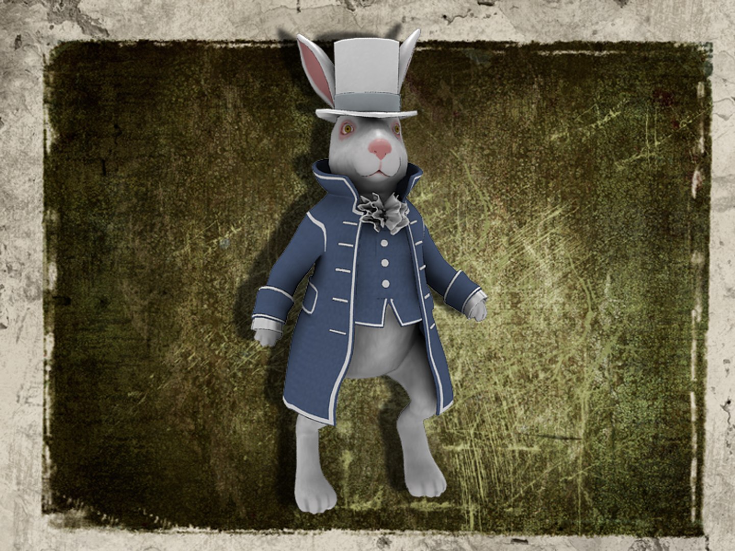 3d Character March Rabbit