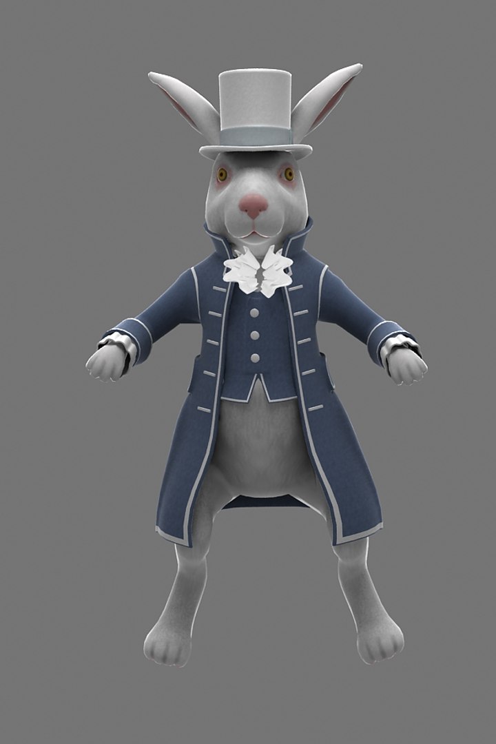 3d Character March Rabbit