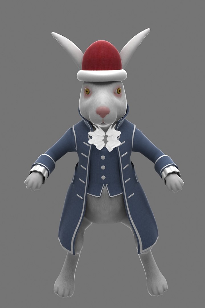3d Character March Rabbit