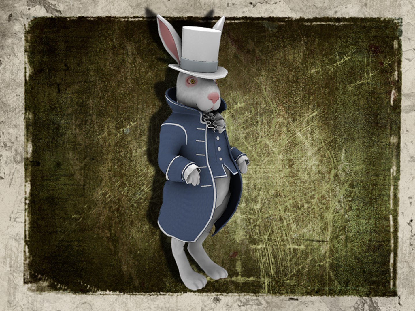 3d Character March Rabbit