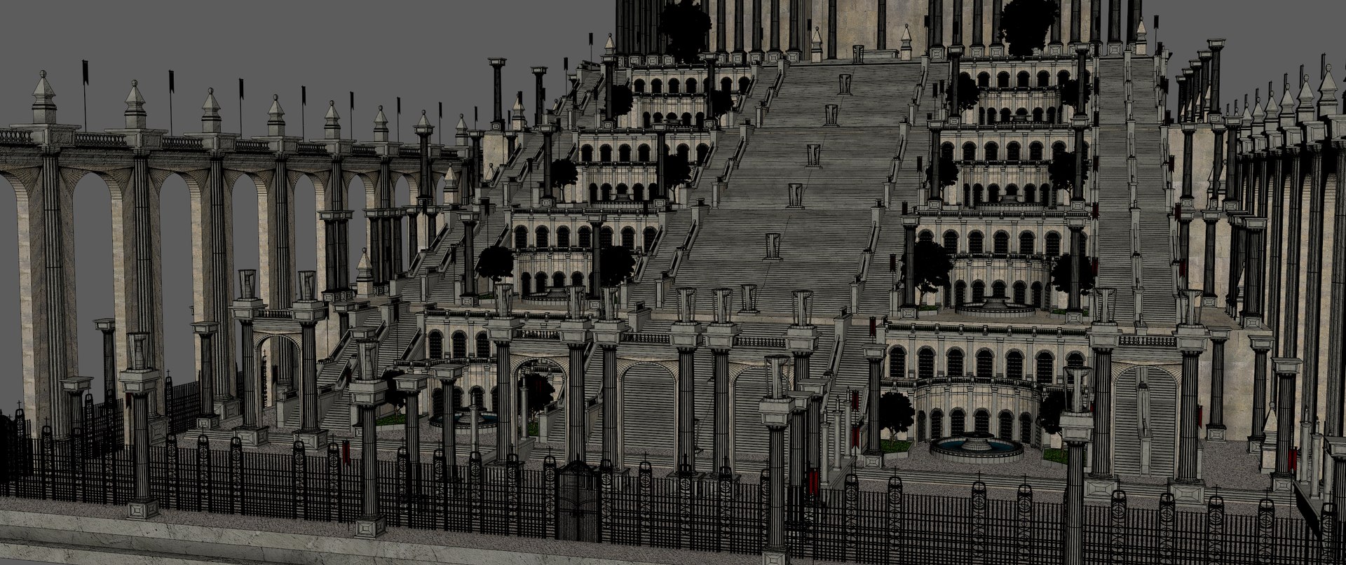 Temple Of Artemis Building 3D - TurboSquid 2195990