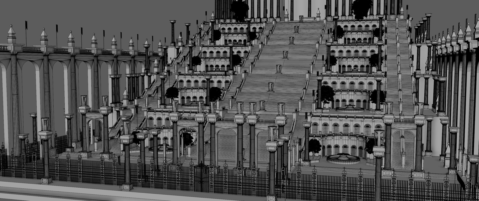 Temple Of Artemis Building 3D - TurboSquid 2195990