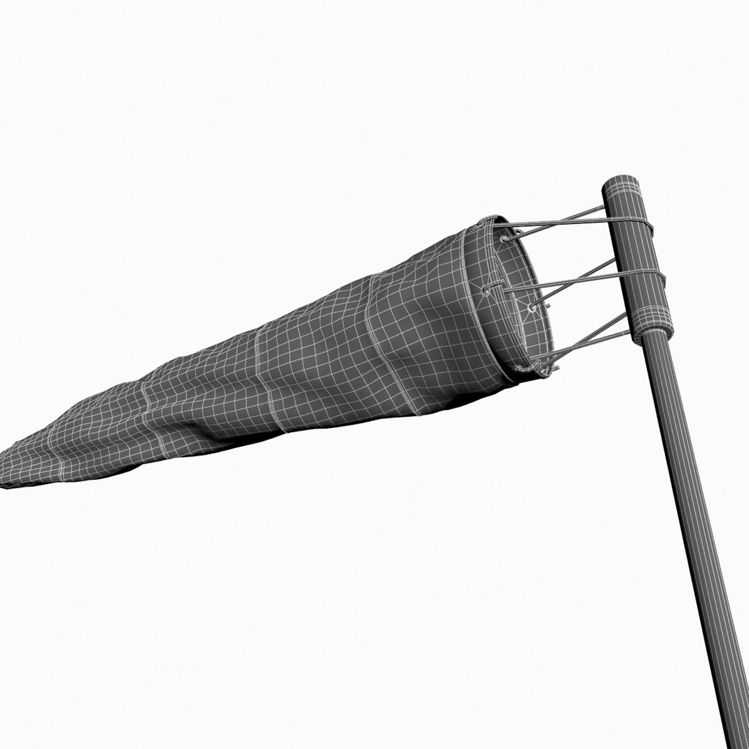 Sock Windsock Wind 3D Model - TurboSquid 1250949