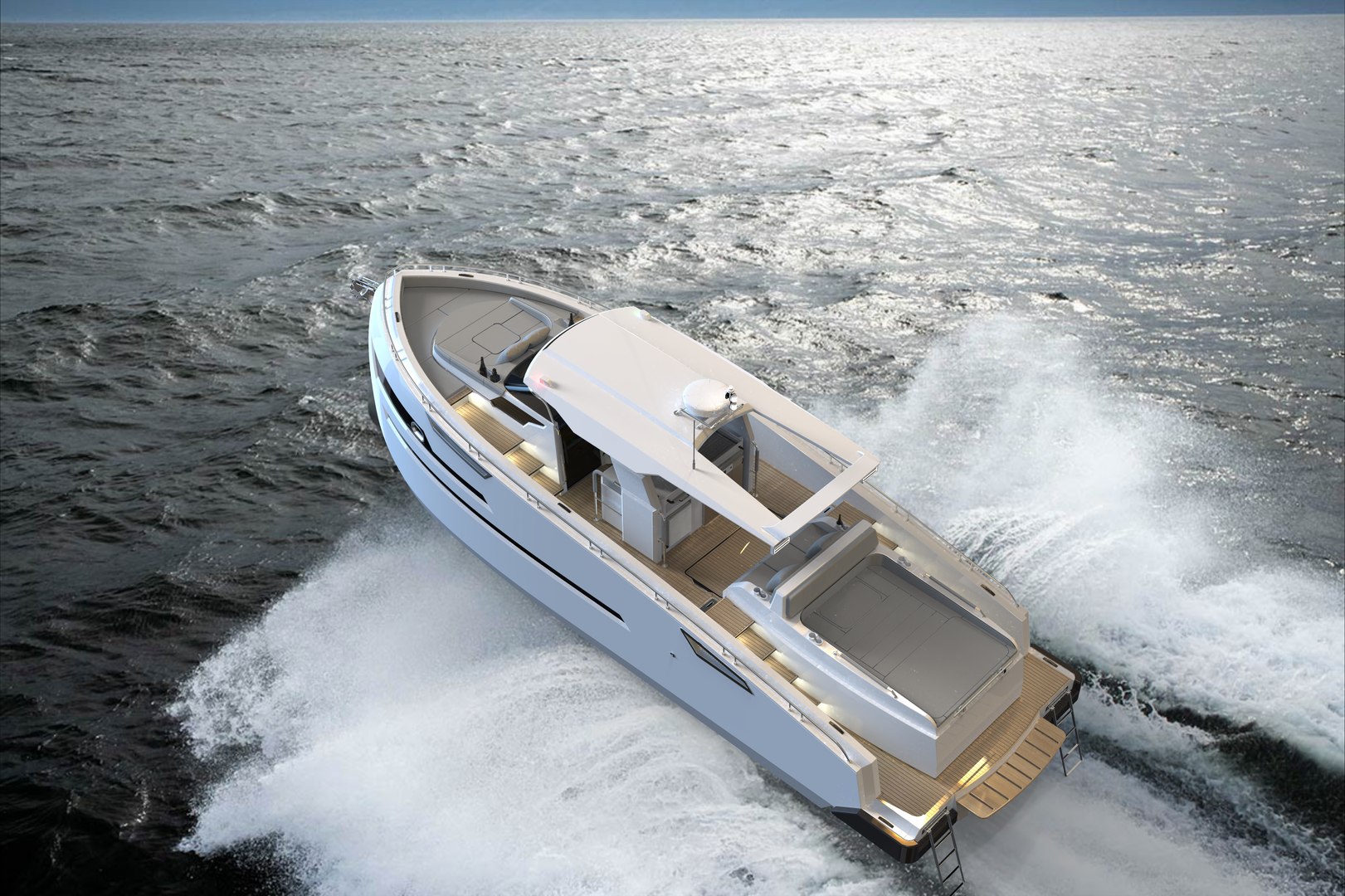 3D 12m Luxury Yacht Complete 3d And System Integration Model ...
