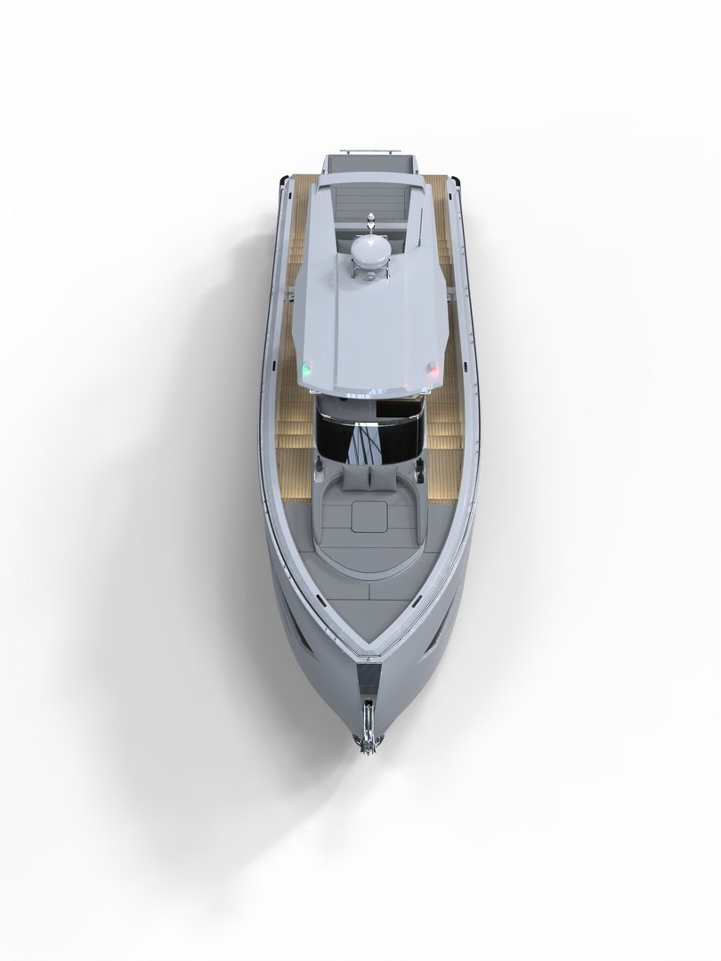 3D 12m Luxury Yacht Complete 3d And System Integration Model ...