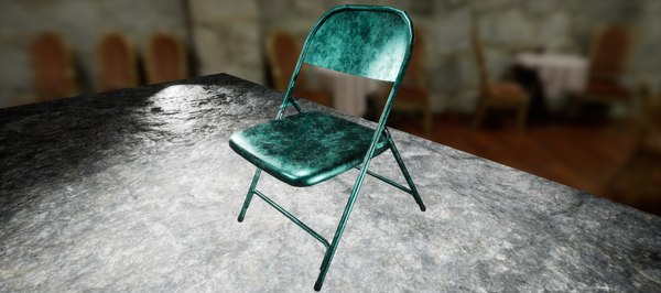 obj folding chair