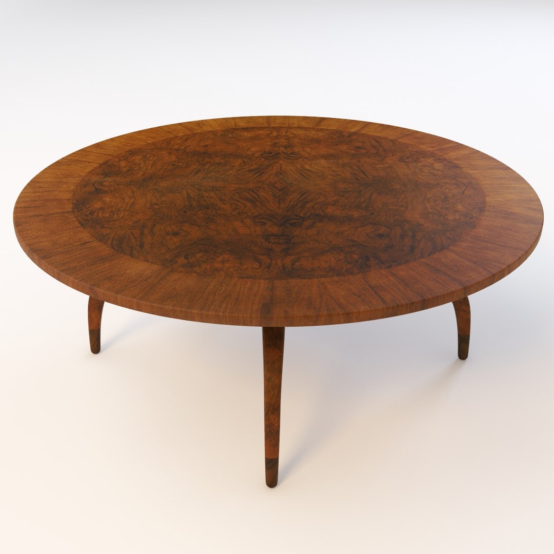 Melbourne Dining Table 3d Model