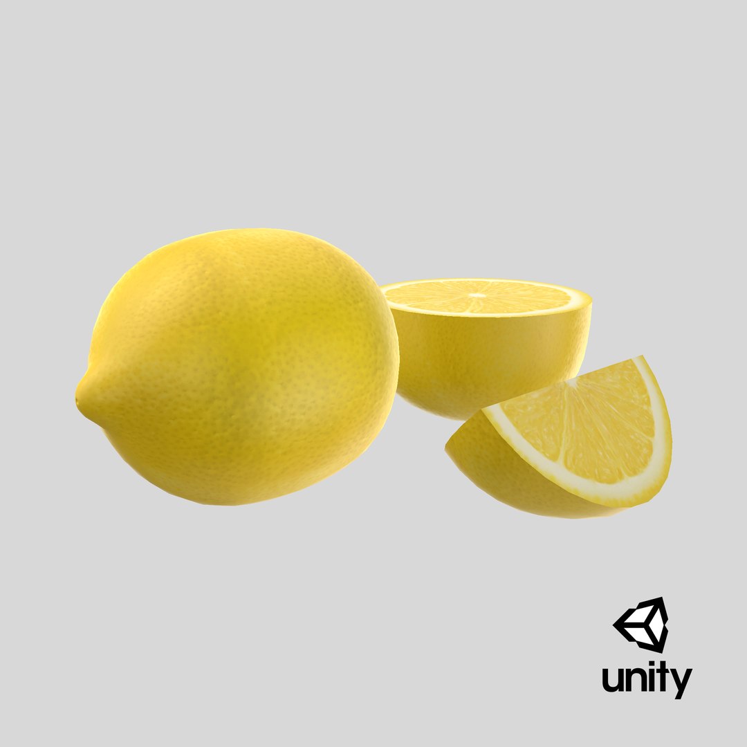 3D Model Lemon Set - TurboSquid 2217782