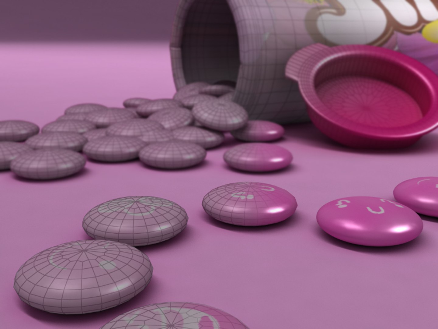 Free Max Mode Smarties Sweet Candies