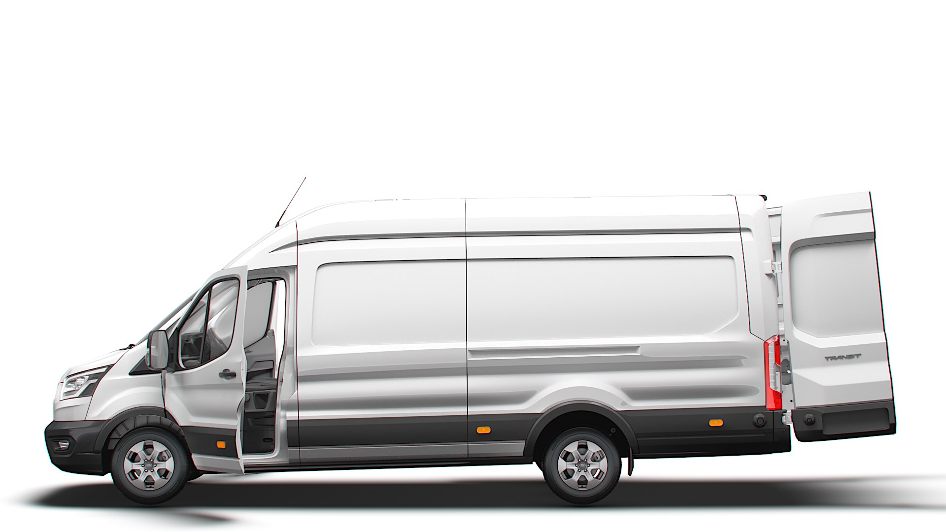 3D Ford Transit Van L4H3 HQInterior 2024 Model - TurboSquid 2244832