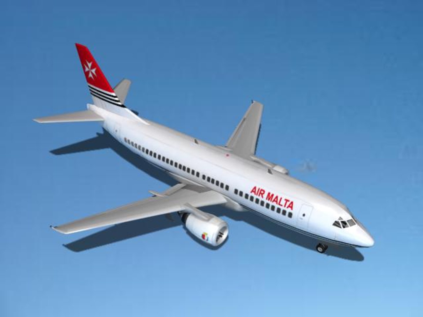 3d Boeing 737 737-300 Model