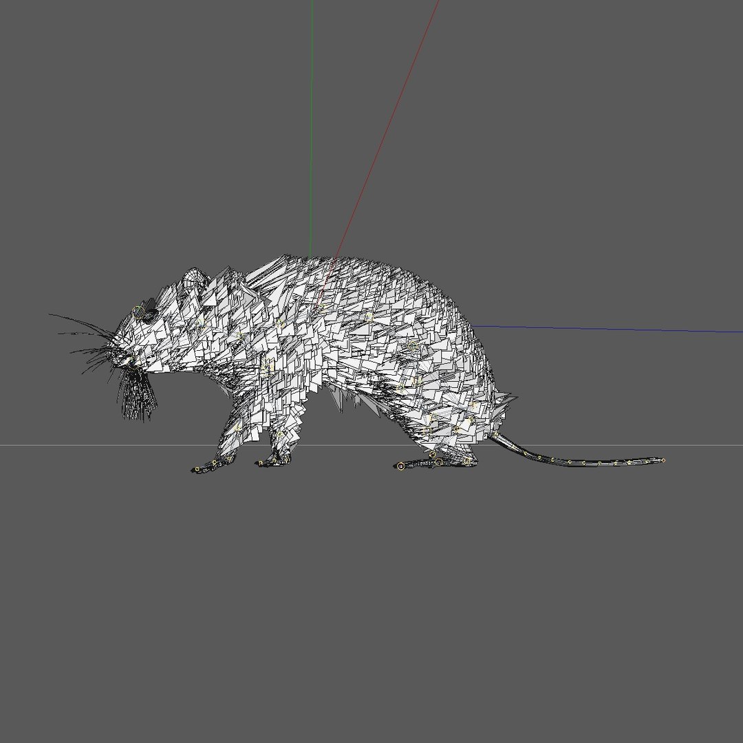 Black Mouse Animations C4d