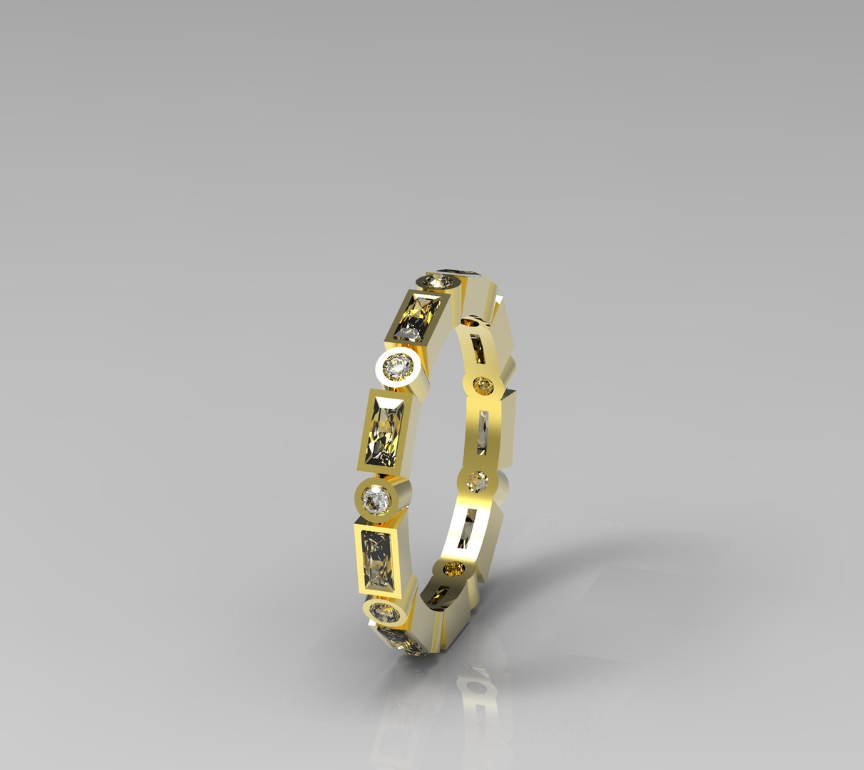 3d Eternity Petite Band Model