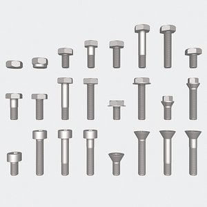 3D Bolt Models - Browse & Download Formats - TurboSquid