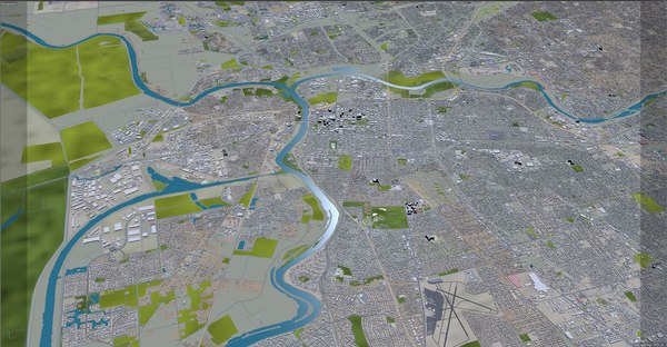 City area building model - TurboSquid 1552475