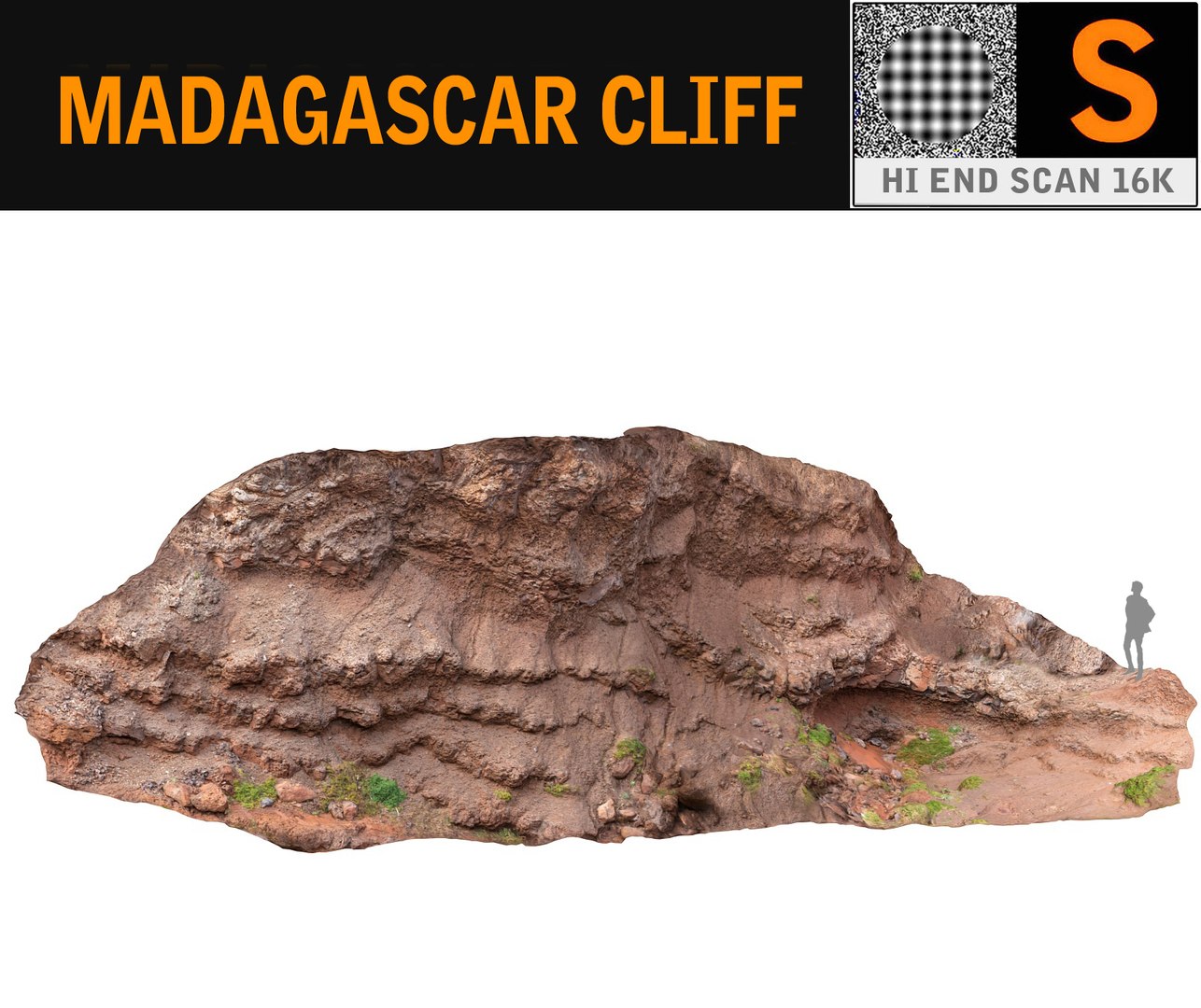 Madagascar Cliff Rock 16k 3D Model | 1146888 | TurboSquid