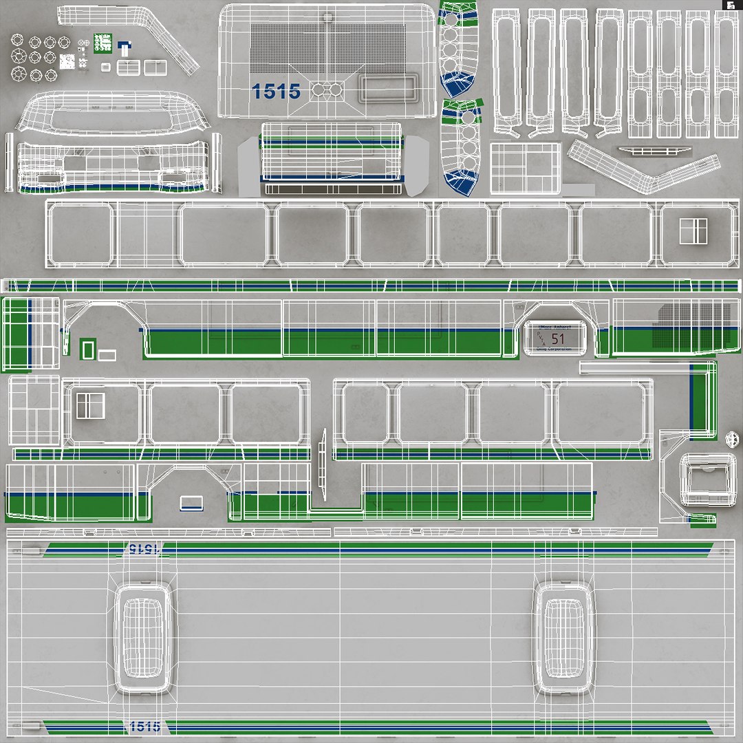 Gillig Low Floor Advantage Bus Simple Interior 3D model - TurboSquid ...