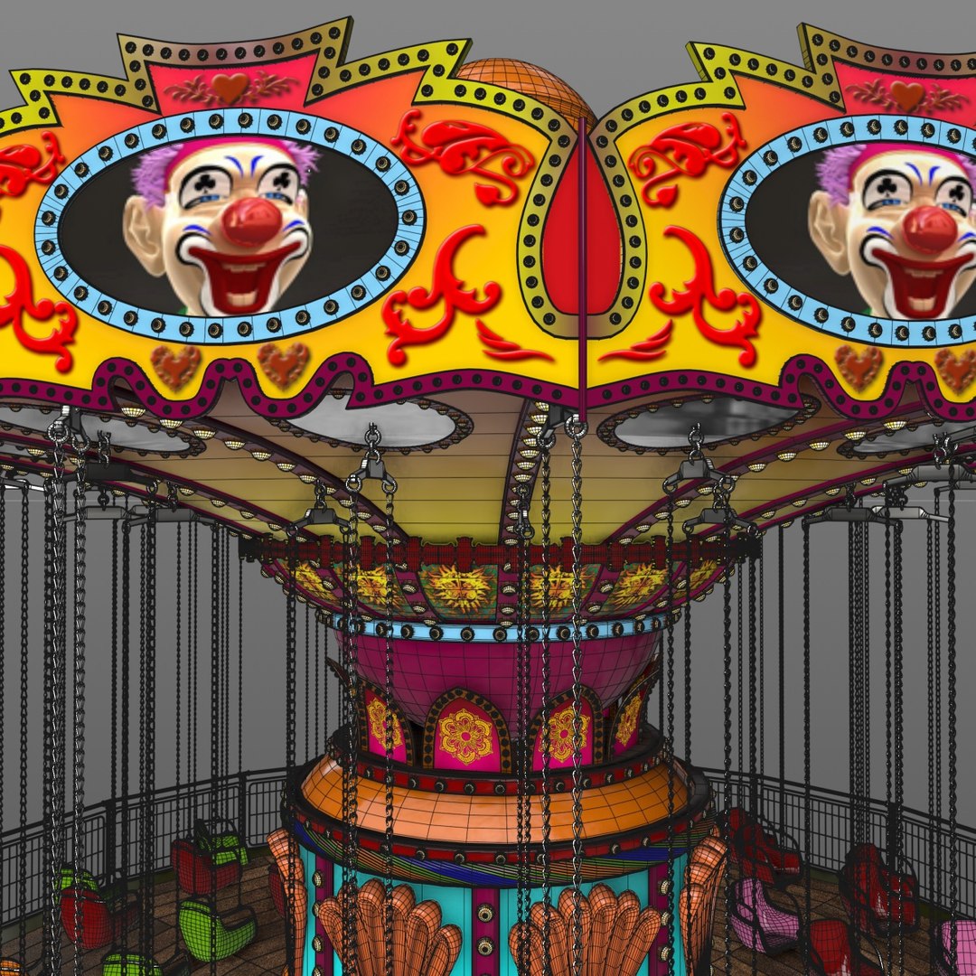 Carrousel Chain 3D Model - TurboSquid 1370555