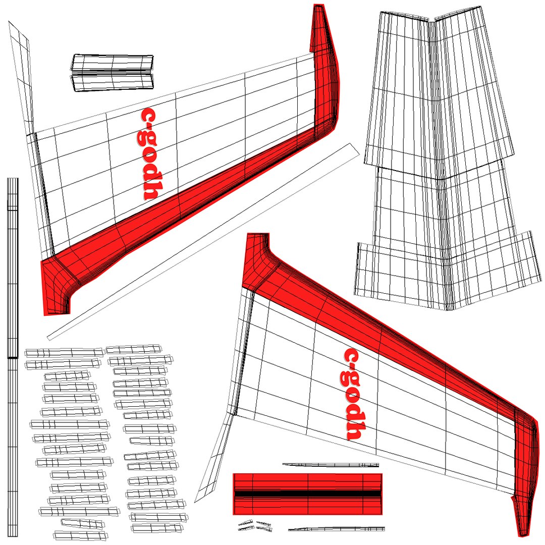 3d model air dhc-2t dhc-2