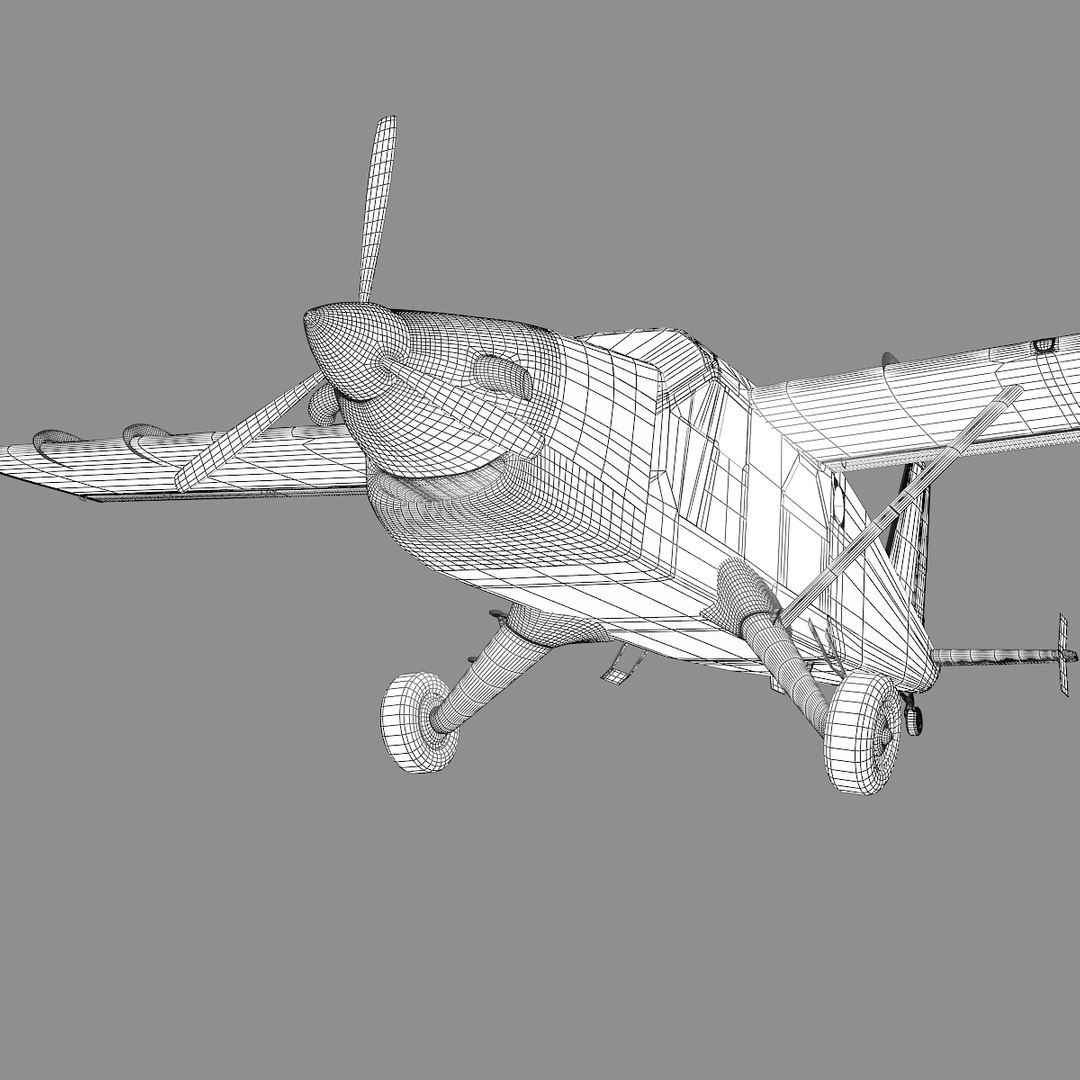 3d model air dhc-2t dhc-2