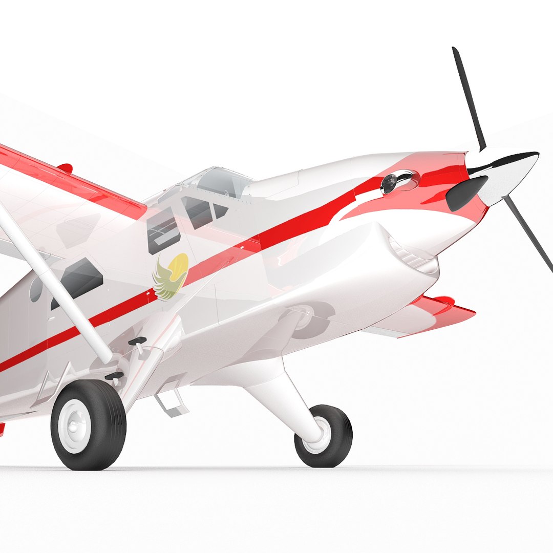 3d model air dhc-2t dhc-2