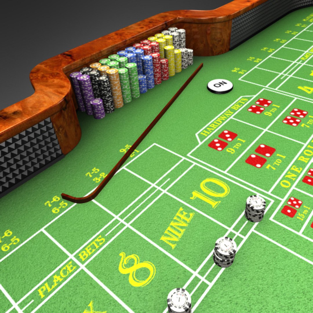 Max Casino Craps Table