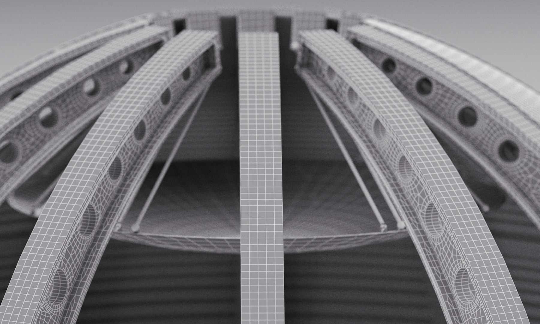 3d Model Dome Architecture 2016 Raw