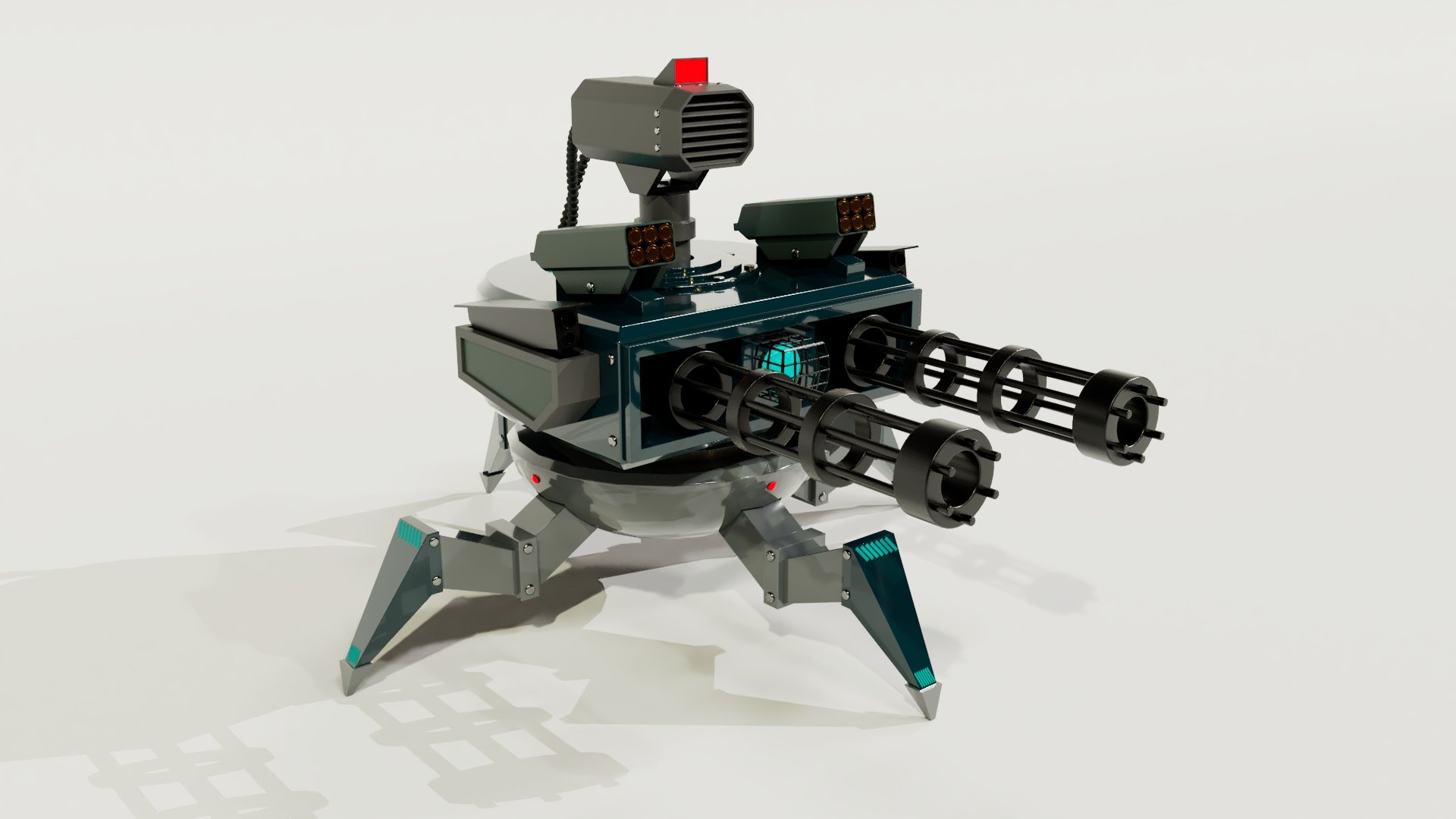 Fighter Robot 3D Model - TurboSquid 2119916
